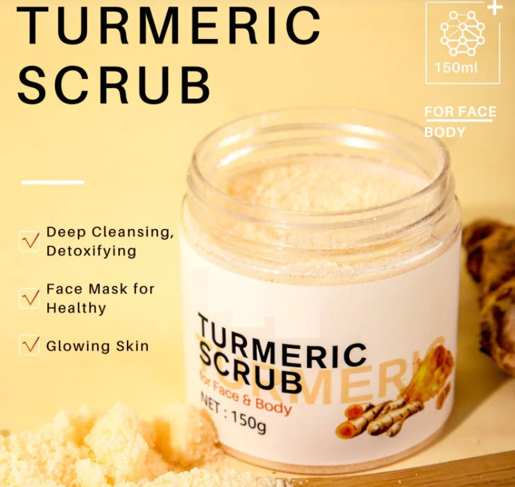 Turmeric Body Scrub – Ember & Root