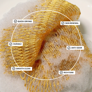 African Exfoliating Body Net – Ember & Root